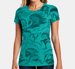 All Over Shirt Designs Samples Screen Printing