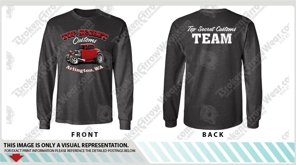 Top Secret Customs & Restorations | ScreenPrint | screenprinting