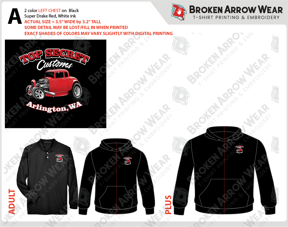 Top Secret Customs & Restorations | ScreenPrint | screenprint