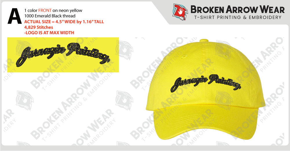 Jarnagin Painting, Inc. | Embroidery | embroidery