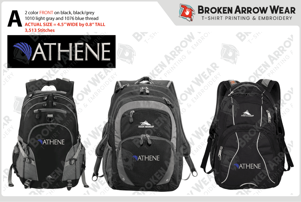 Athene - Tech IQ | Embroidery | embroidery