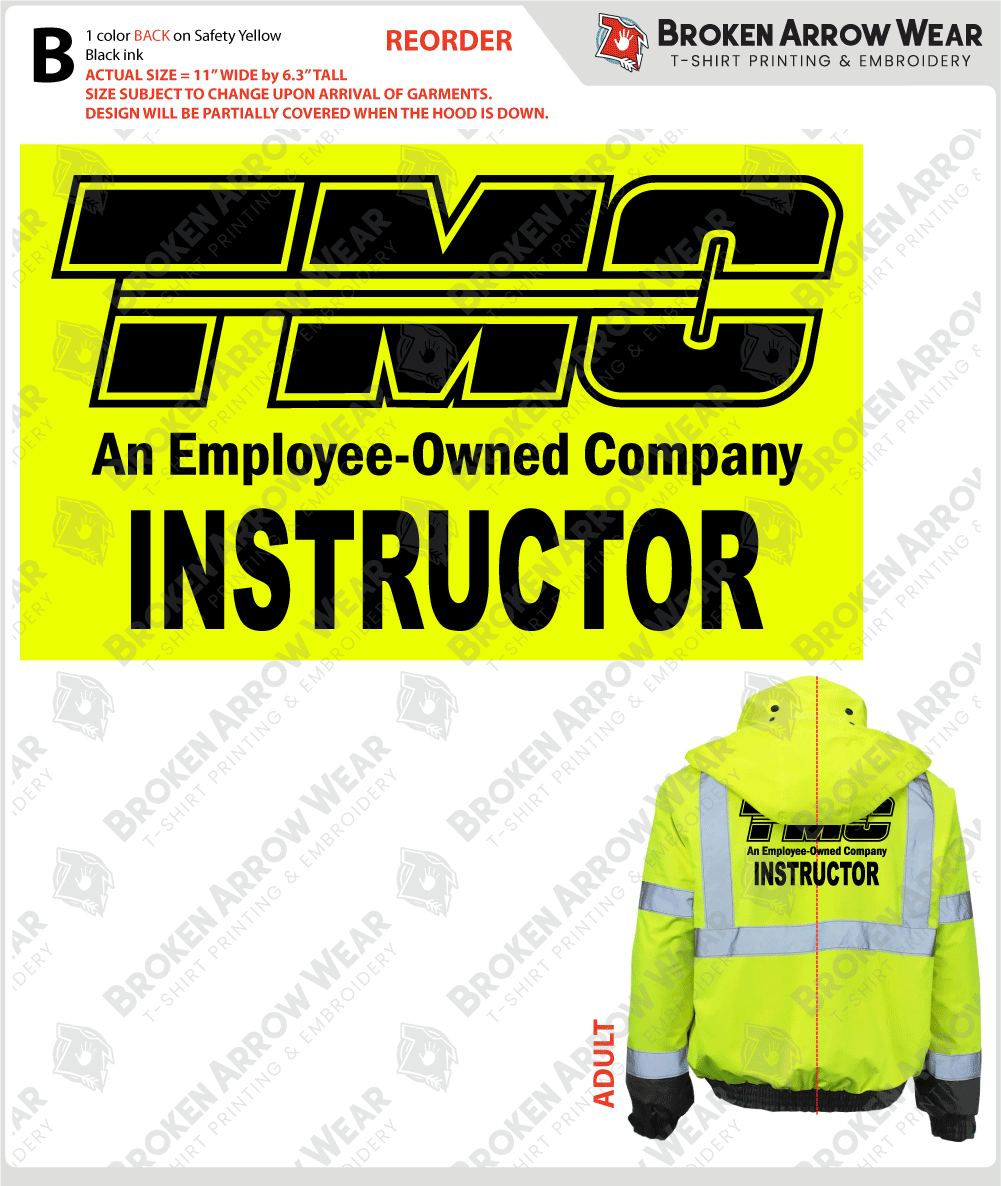 TMC Transportation | Individual Name | screen print