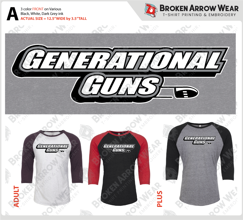 Generational Guns | ScreenPrint | screenprint