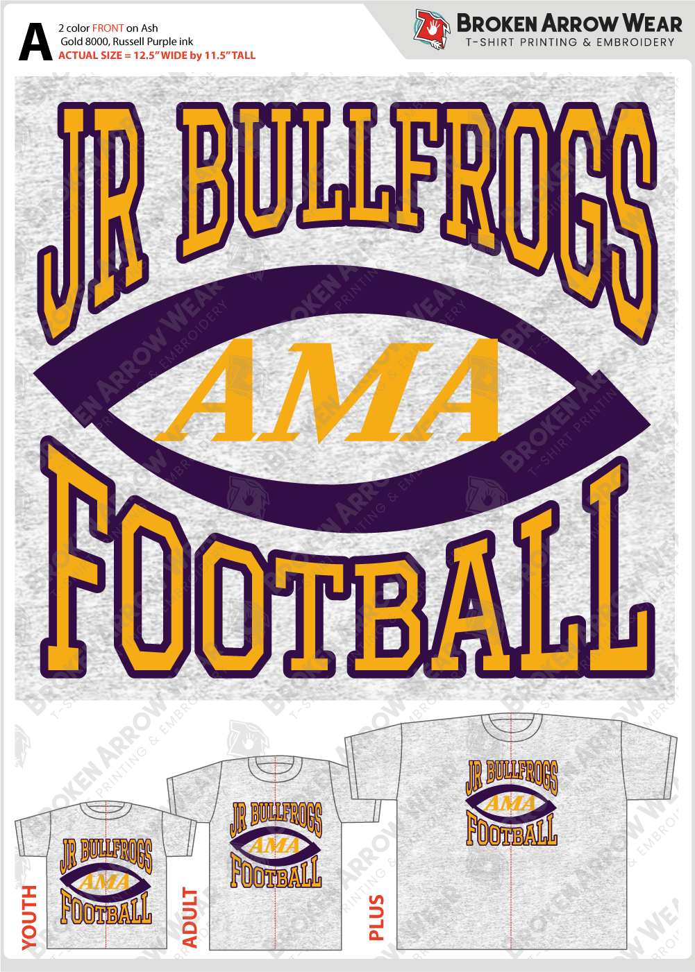 AMA YOUTH SPORTS | ScreenPrint | screen printing