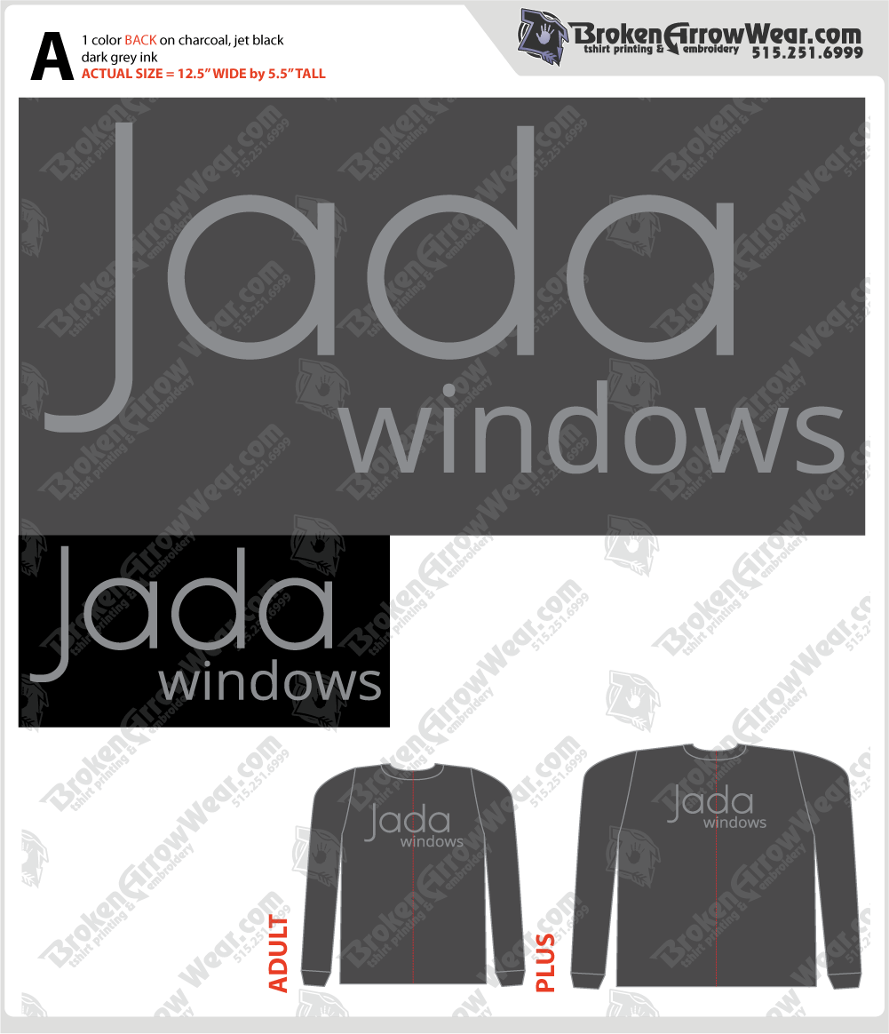 Jada Windows | ScreenPrint | screen printing