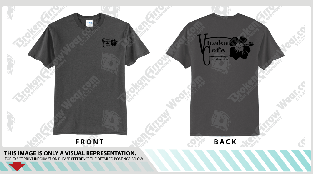 Vinaka Cafe | ScreenPrint | screen printing