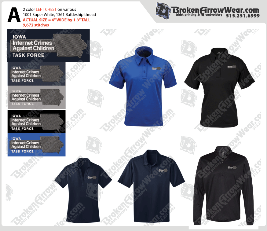 Internet Crimes Against Children (ICAC) Task Force | Embroidery ...