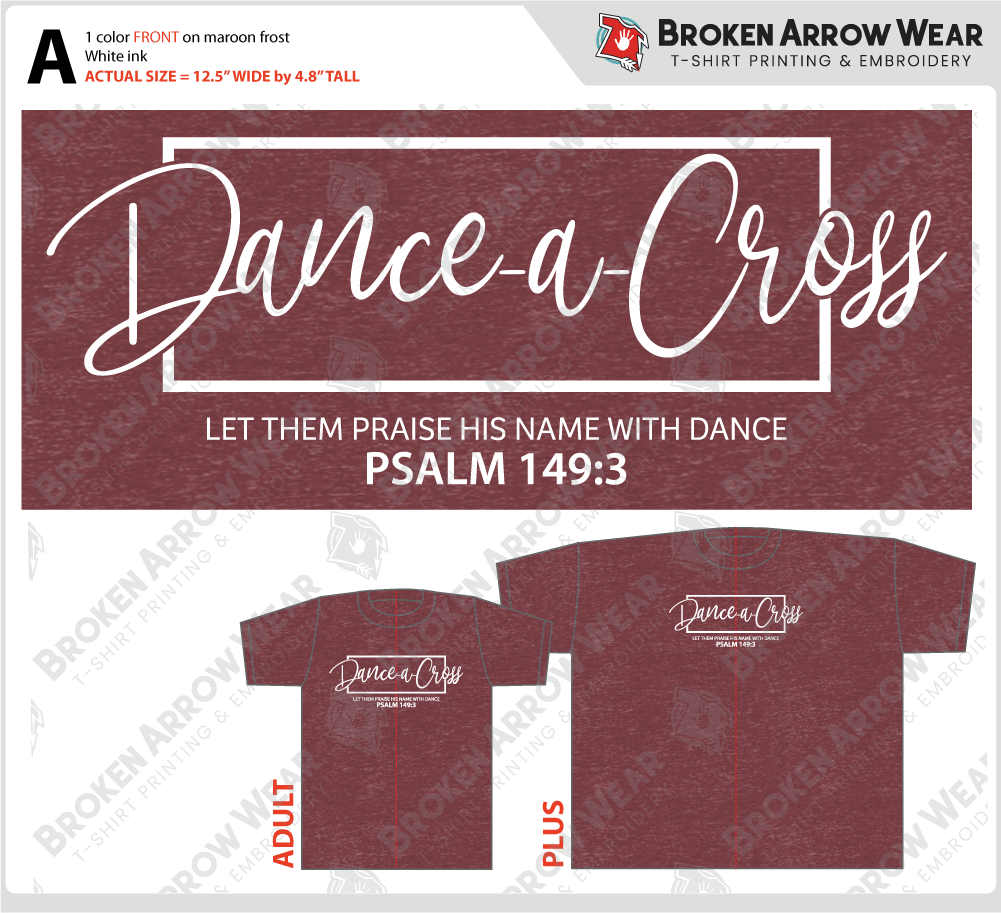 Dance-a-Cross | screen print
