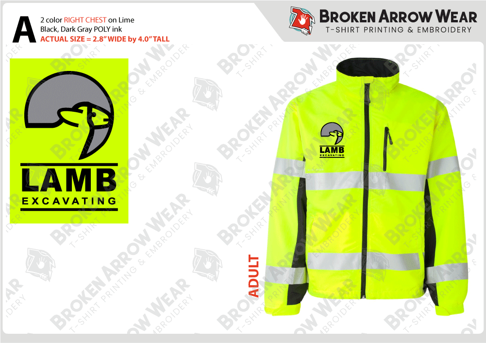 Lamb Excavating LLC | ScreenPrint | screen print