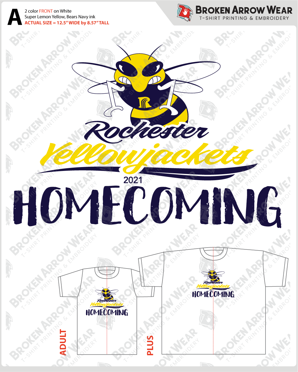 Rochester Community and Technical College | ScreenPrint | 2 color
