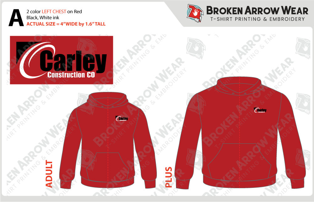 Carley Construction Co Inc | ScreenPrint | screenprint