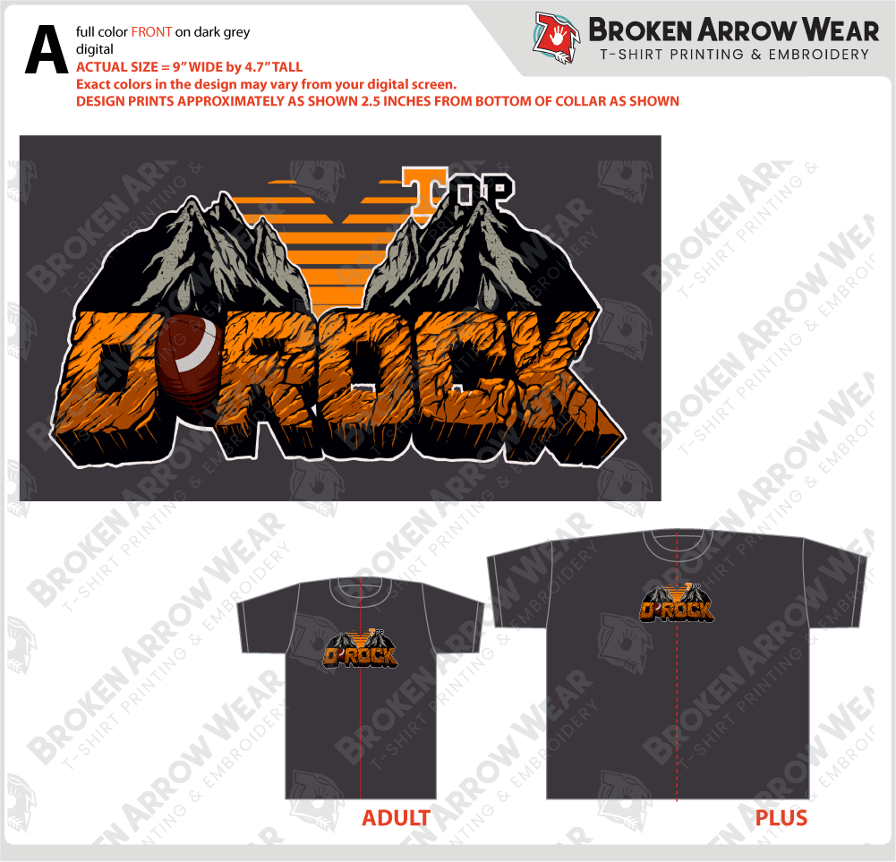 Built for it | Digital Printing Dark | digital