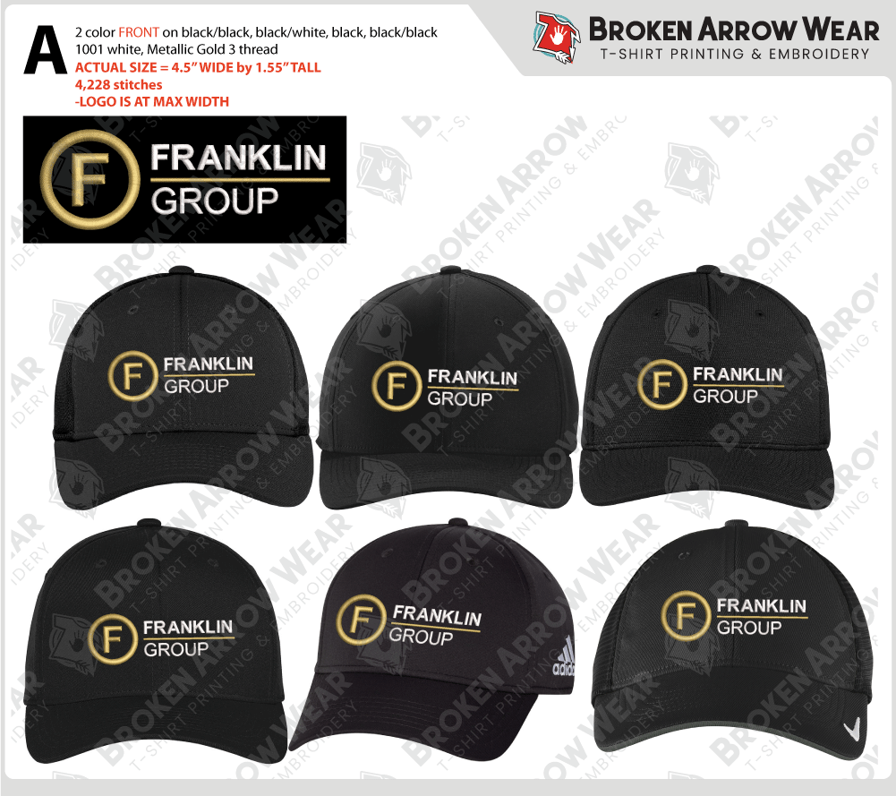 Franklin Group | Embroidery (3D/Puff) | embroidery