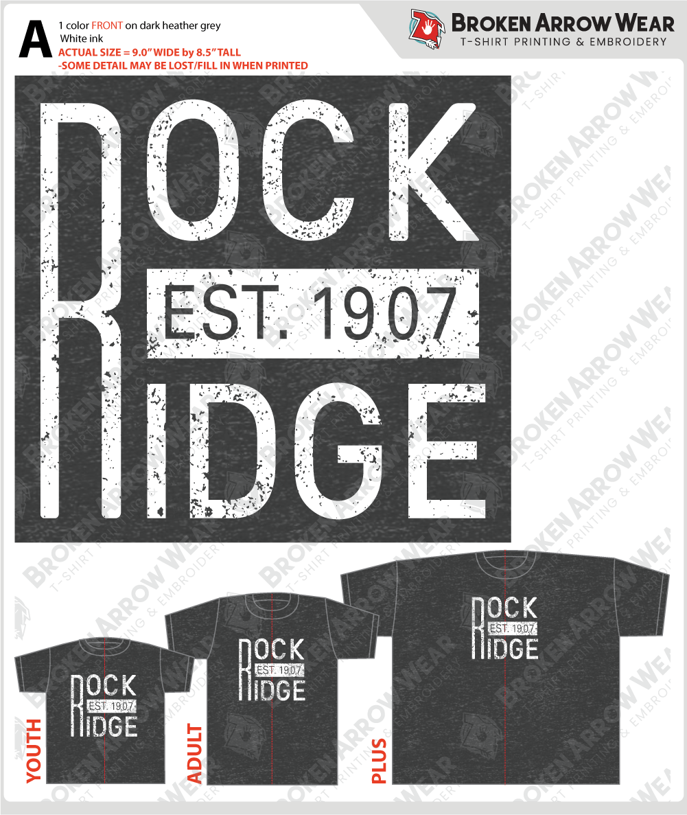Rock Ridge Community Club | ScreenPrint | screen print