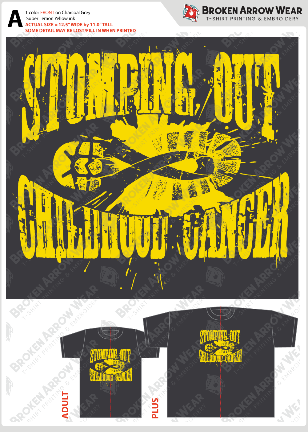 Stomping Out | ScreenPrint | screen printing