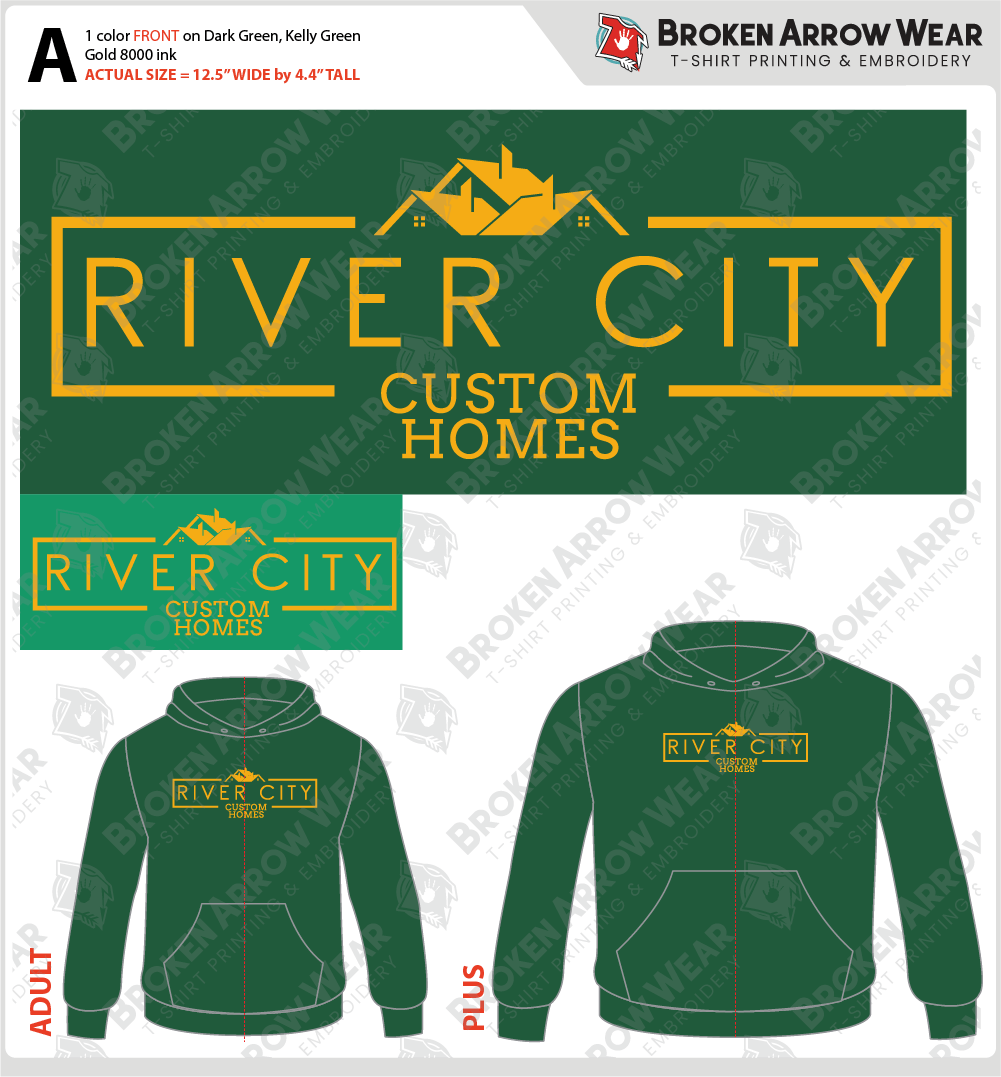 River City Custom Homes | ScreenPrint | screen printing