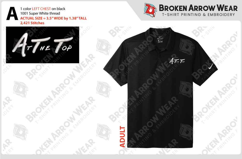 At the Top | Embroidery | embroidery