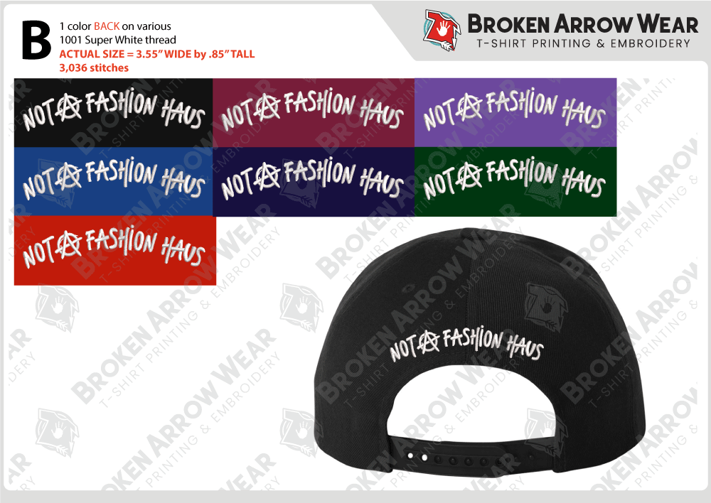 Haus That Bullies Built LLC | Embroidery | embroidery