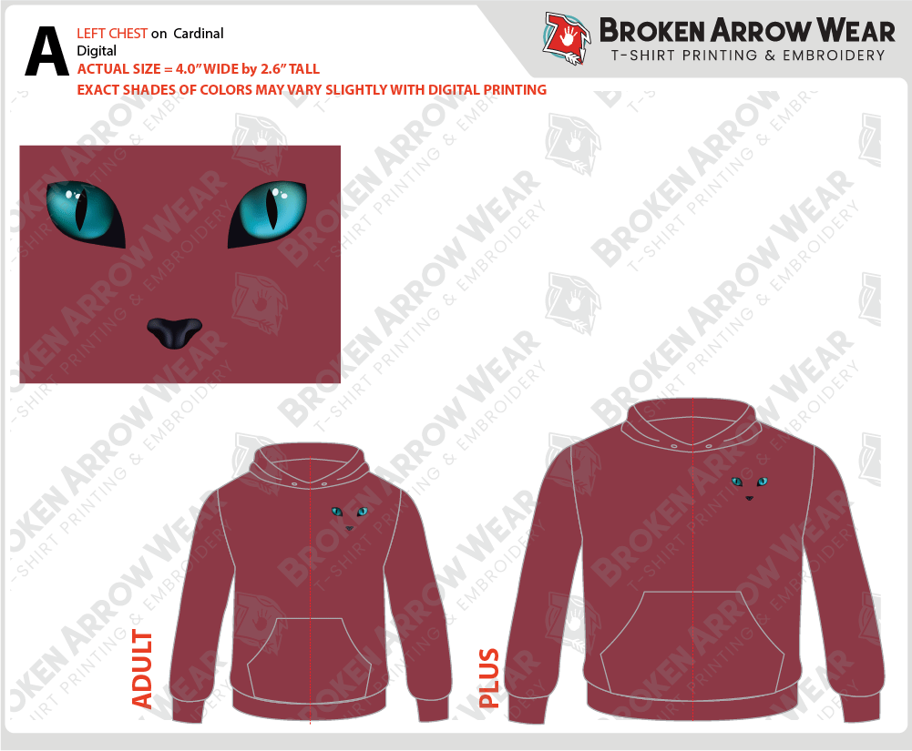 Cat Club Denver | Digital Printing Dark | screenprint