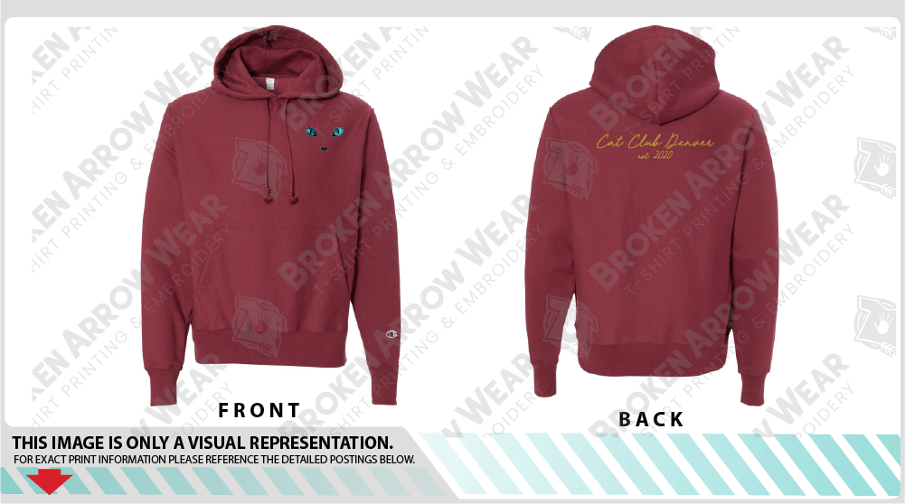 Cat Club Denver | Digital Printing Dark | screenprint