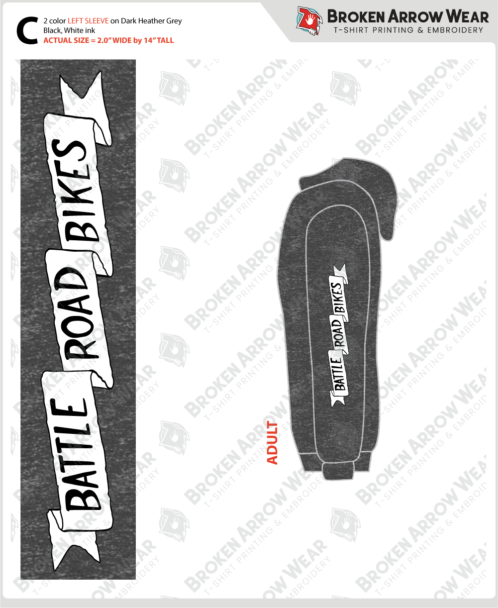 Battle Road Bikes | ScreenPrint | screen print
