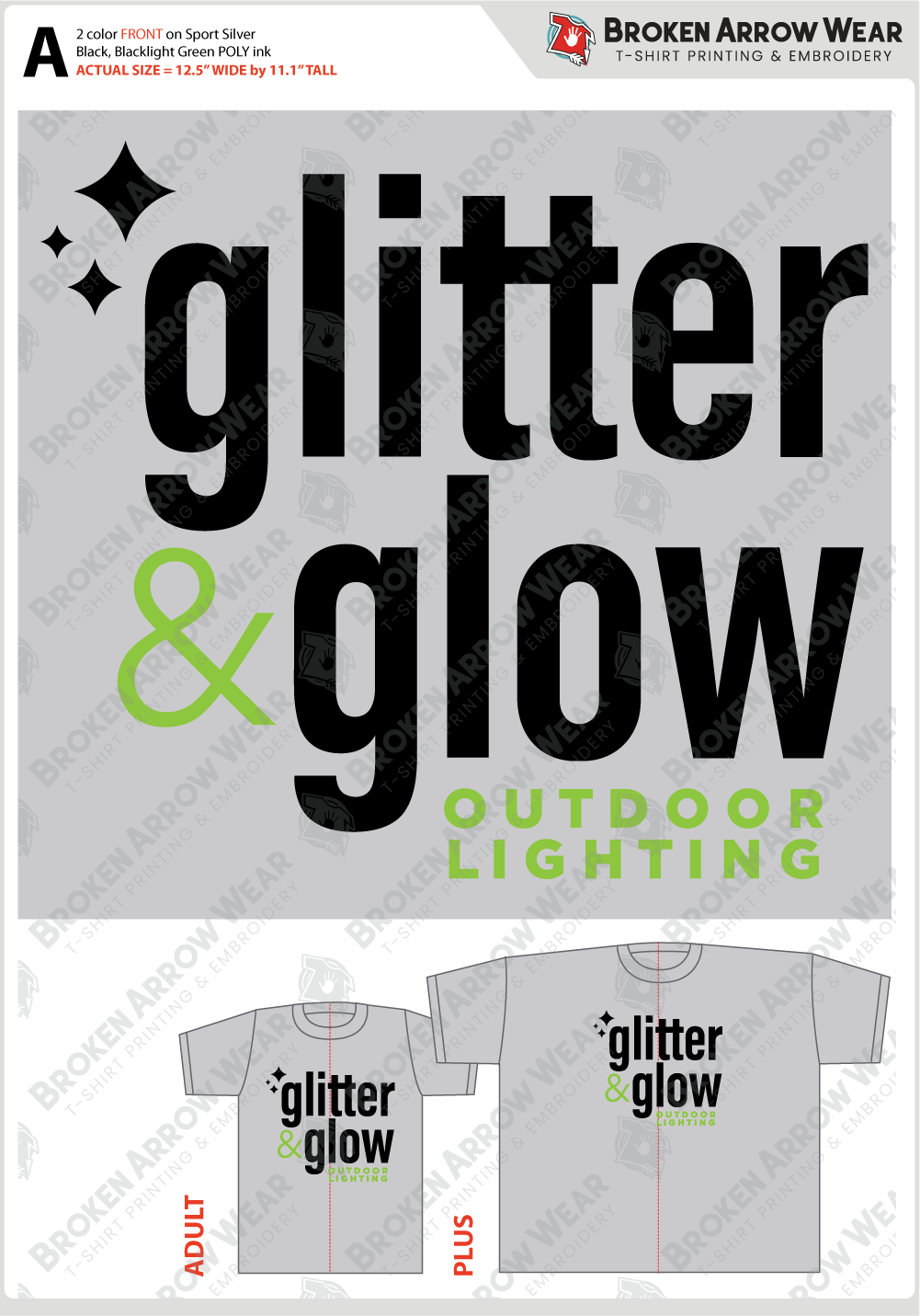 glitter & glow | ScreenPrint | screen printing