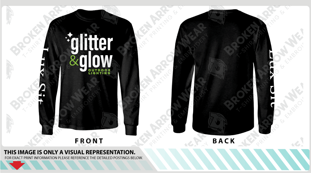 glitter & glow | ScreenPrint | screen print