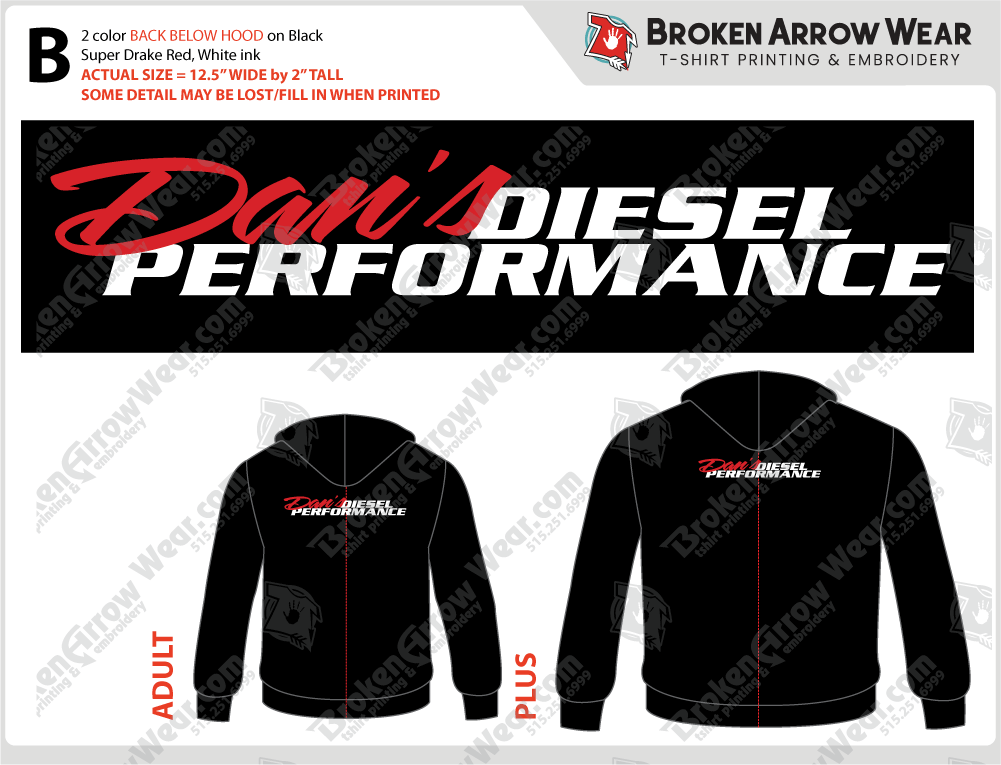 Dan's Diesel Performance INC | ScreenPrint | screen printing
