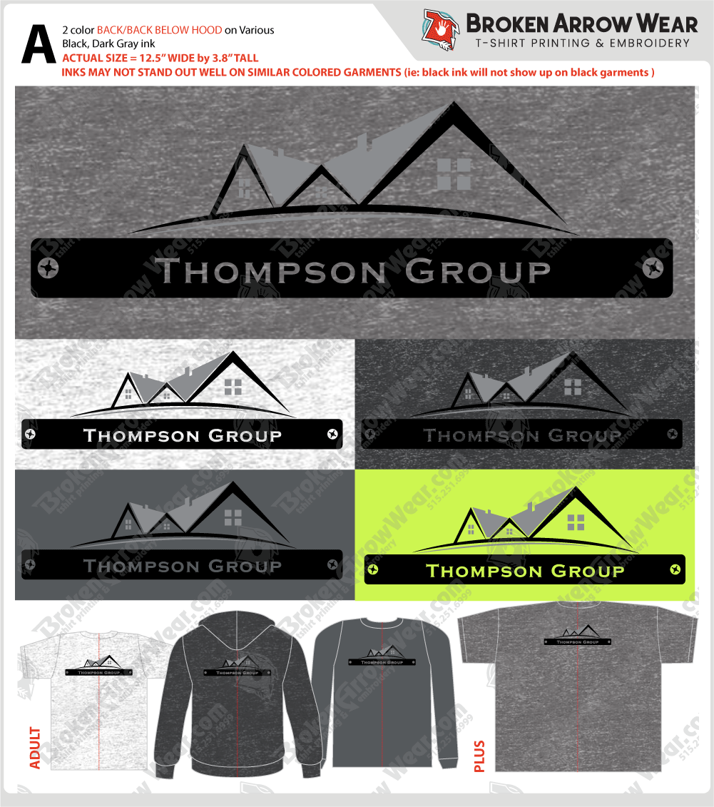 Thompson Group LLC | ScreenPrint | screen printing