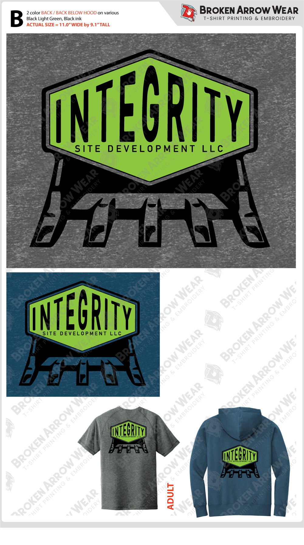 Integrity Site Development LLC | ScreenPrint | screenprint
