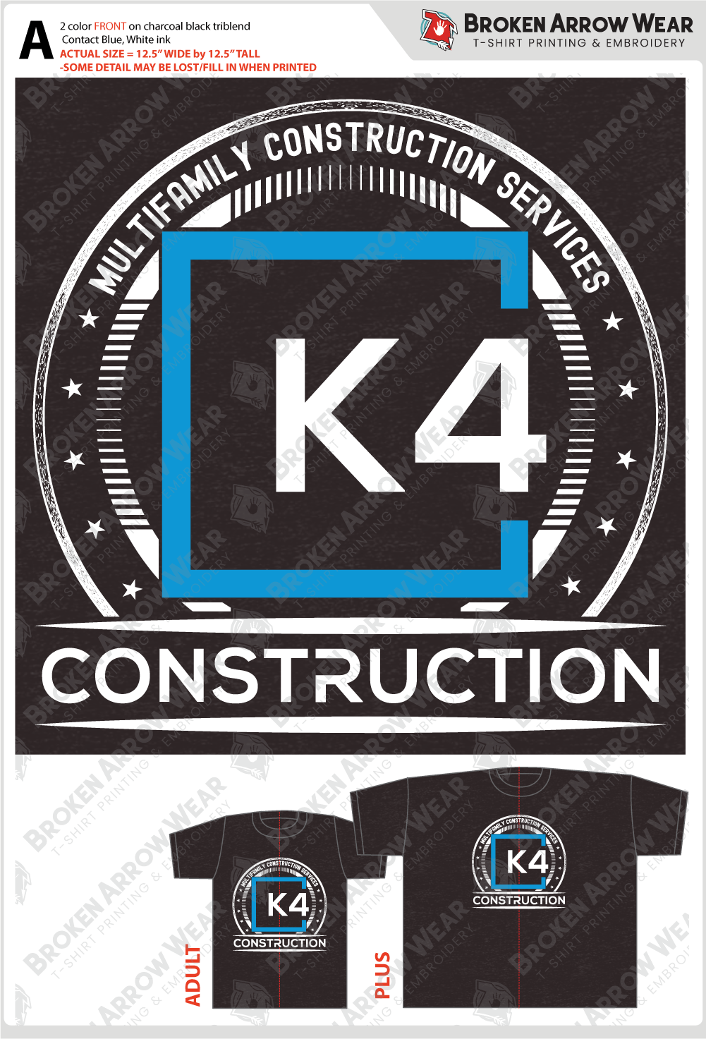 K4 Construction | ScreenPrint | screen print