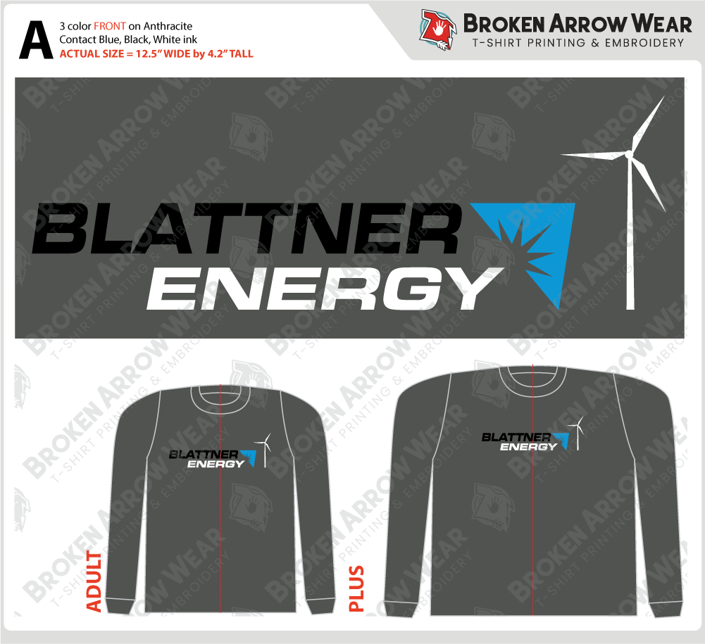 Blattner Energy | ScreenPrint | screen print