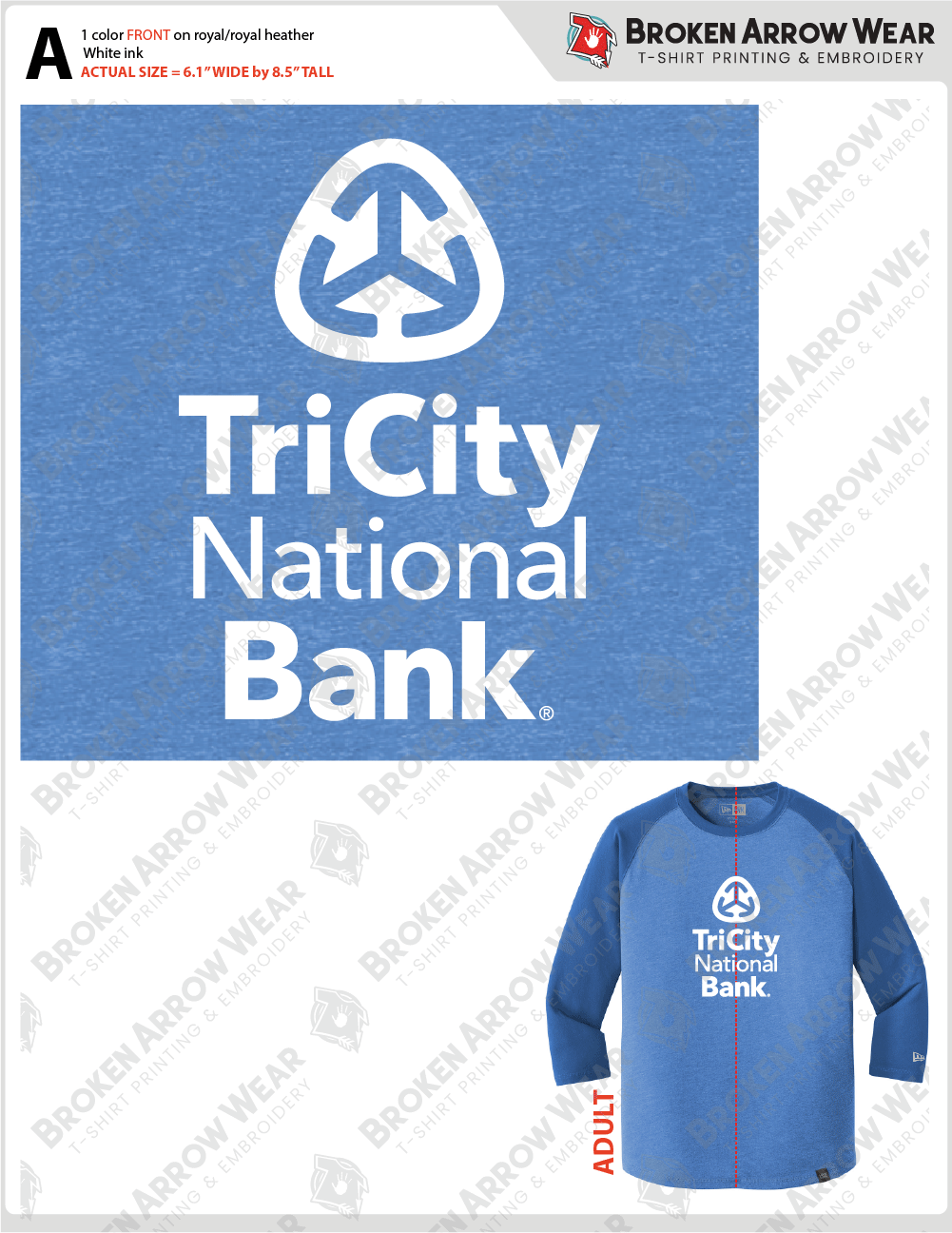 Tri City National Bank | ScreenPrint | screen print