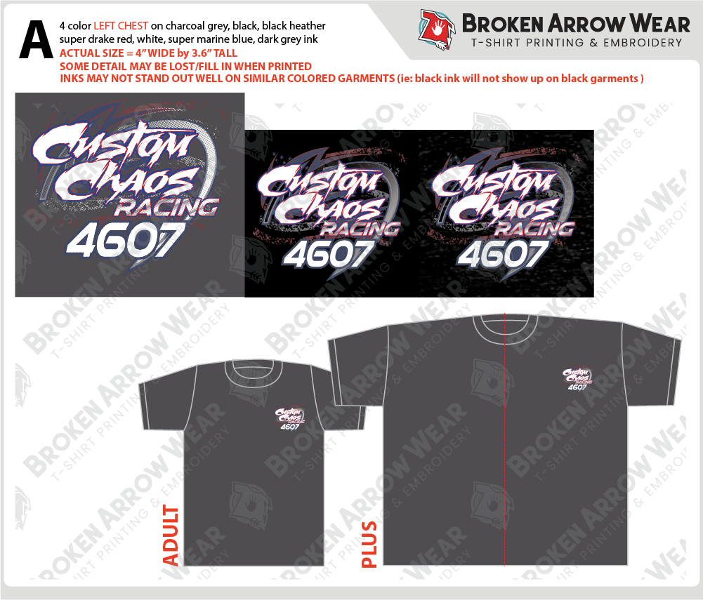 Custom Chaos Racing | screen pring
