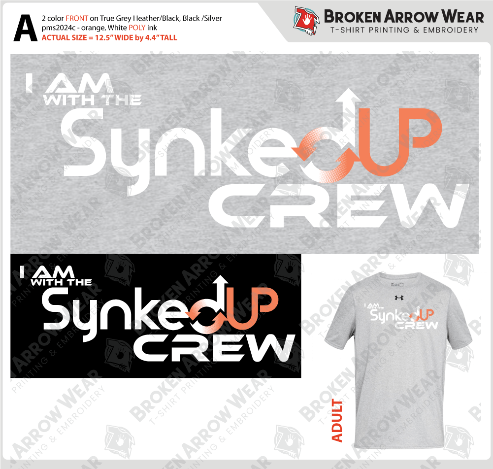 SynkedUP | ScreenPrint | screenprint