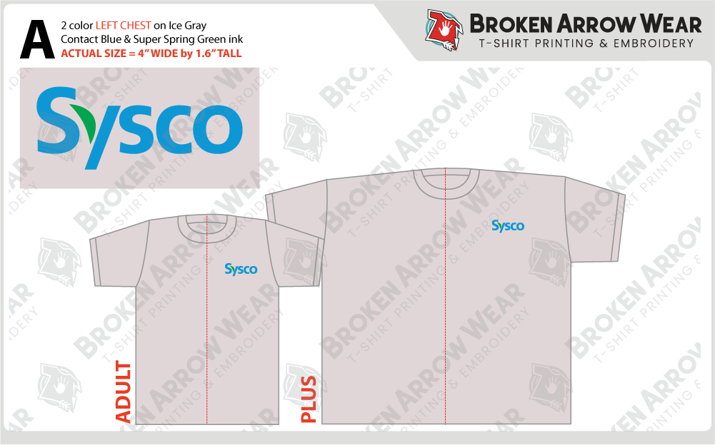Sysco Iowa | ScreenPrint | screen print