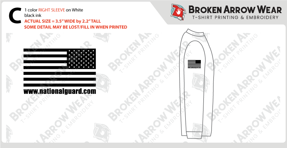 National Guard | ScreenPrint | screen printing