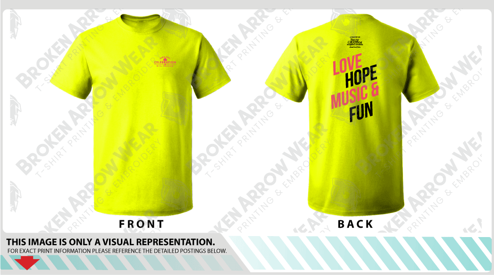 Billy Graham Evangelistic Association | ScreenPrint | screen printing