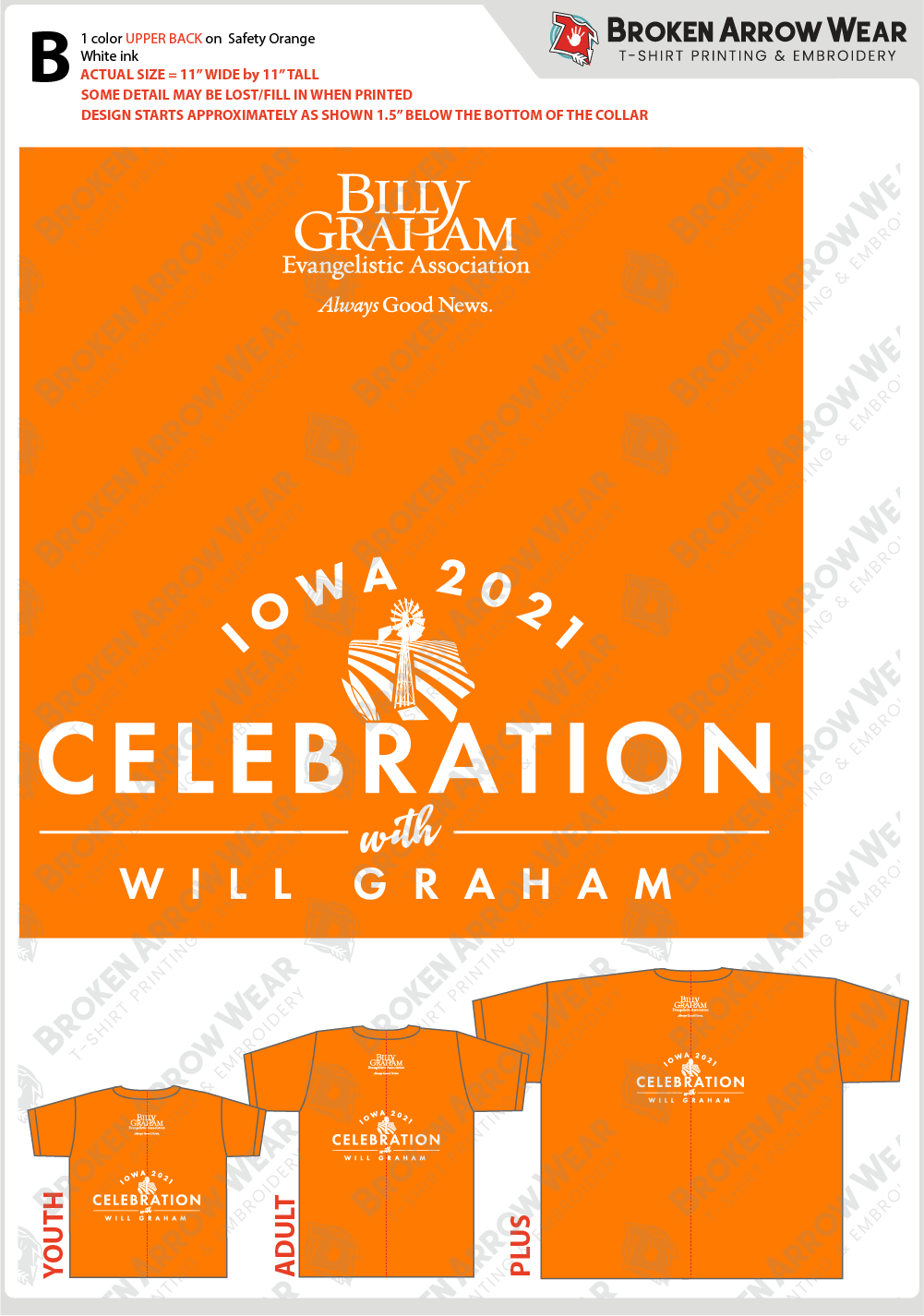 Billy Graham Evangelistic Association | ScreenPrint | screenprint