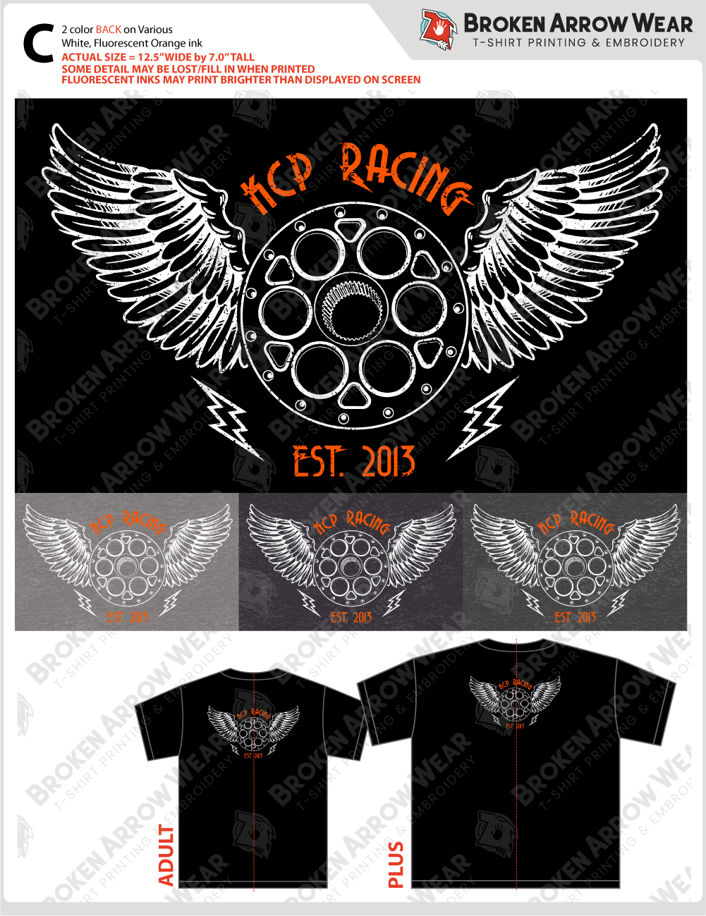 KCP Racing | screenprint