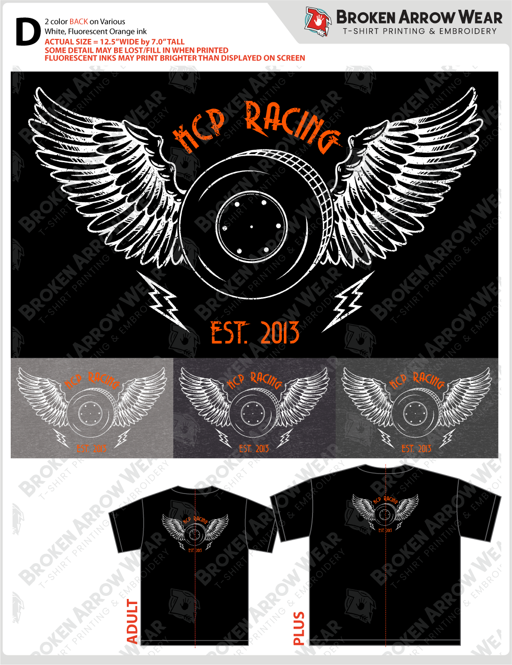 KCP Racing | screenprint