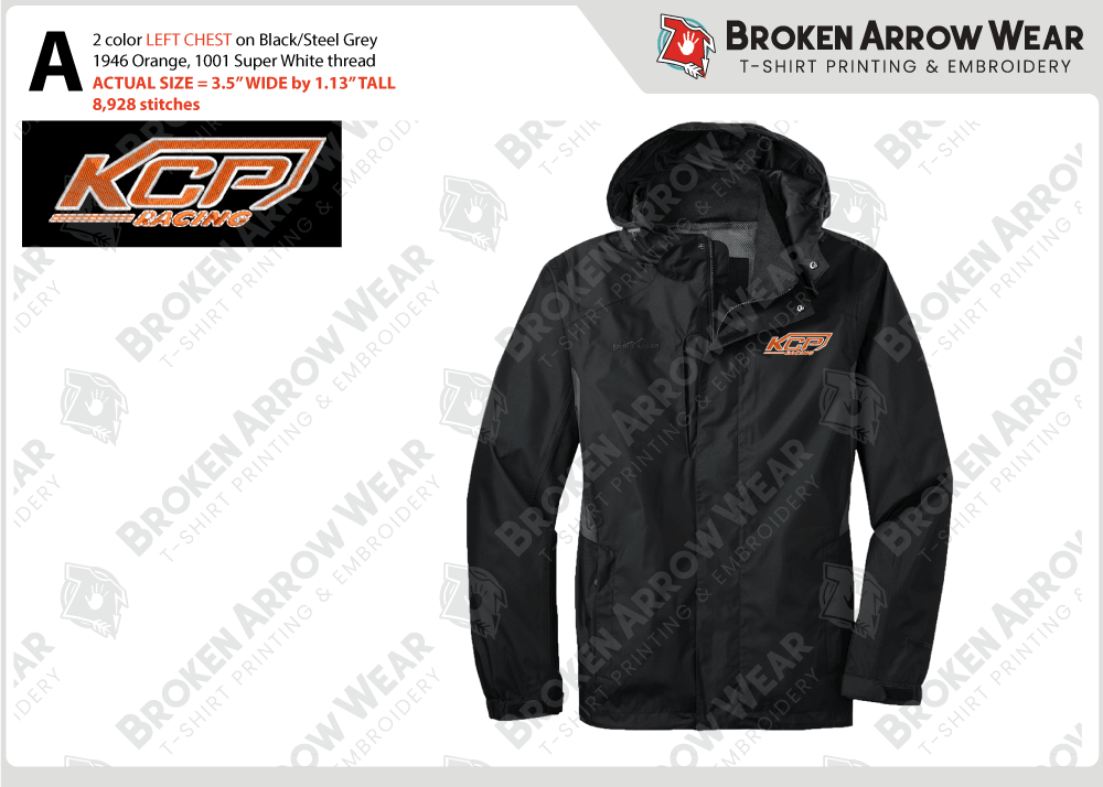 KCP Racing | embroidery