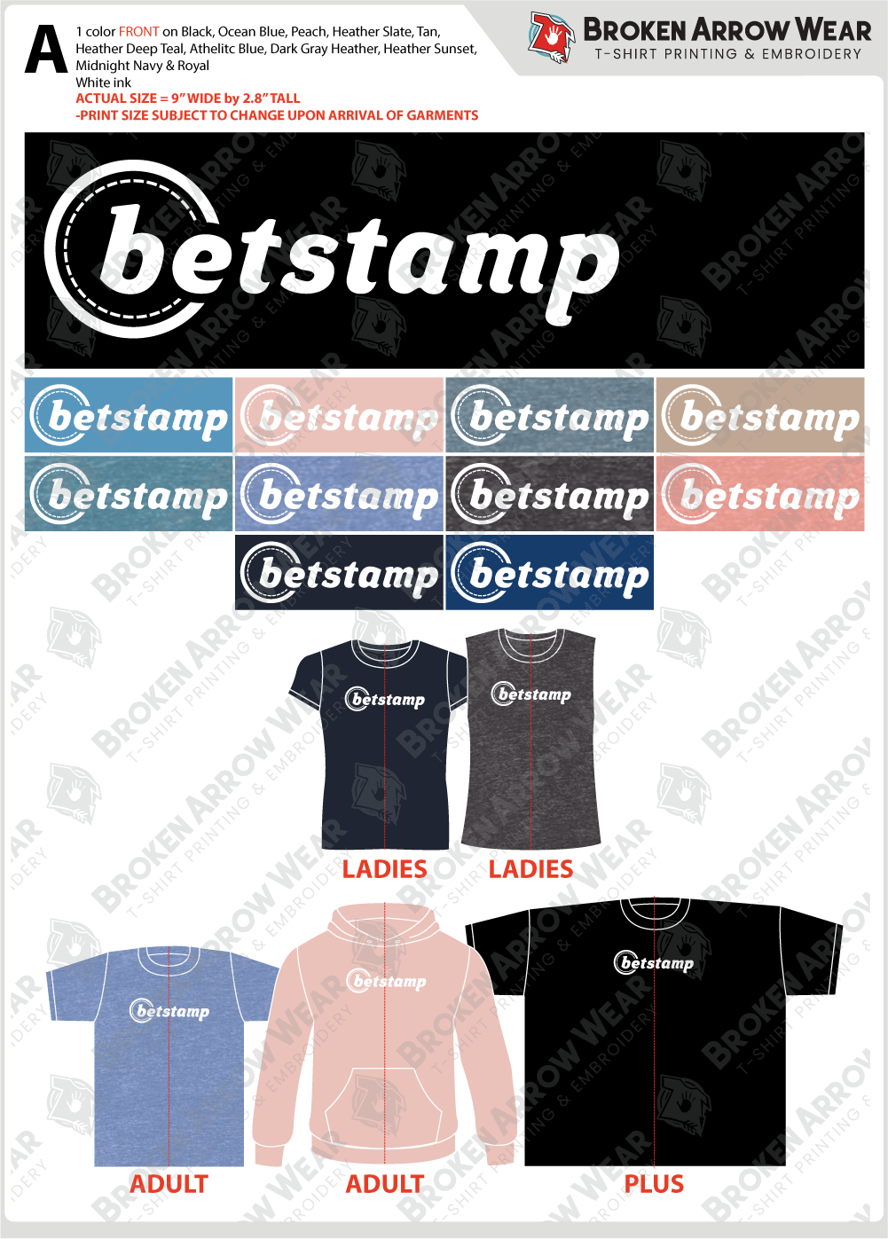 Betstamp | screen print