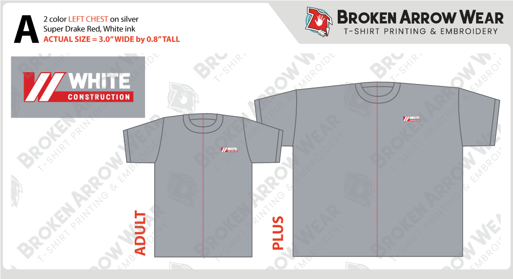 White Construction | ScreenPrint | screen print