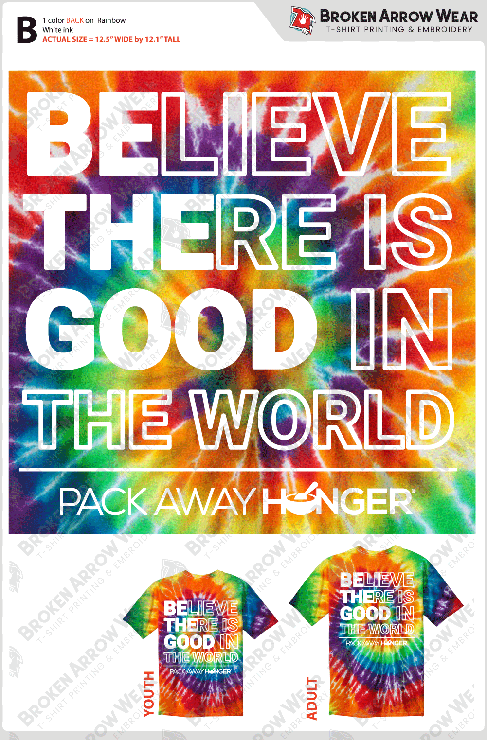 Pack Away Hunger | ScreenPrint | screenprint