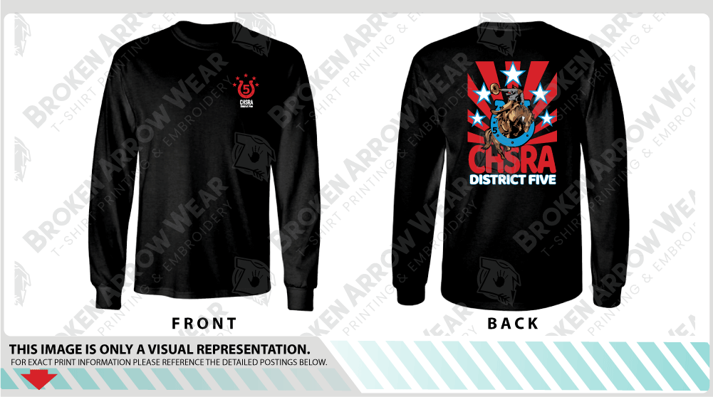 CHSRA D5 | screen printing