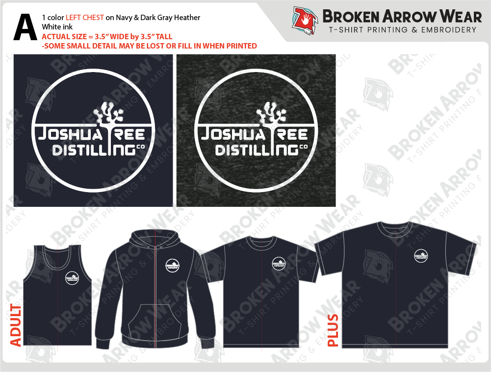 Joshua Tree Distilling Company | ScreenPrint | screen print