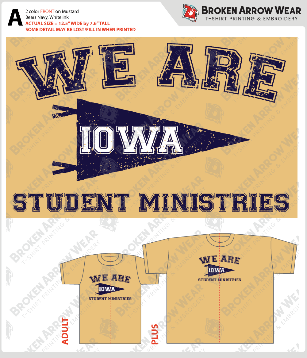 Iowa Ministry Network | ScreenPrint | screen print