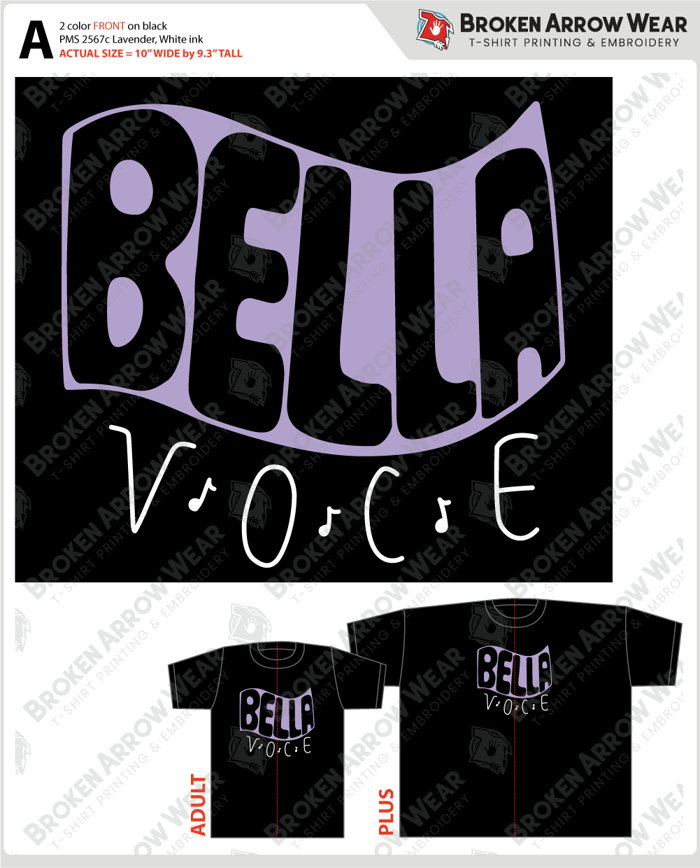 Bella Voce | screen print