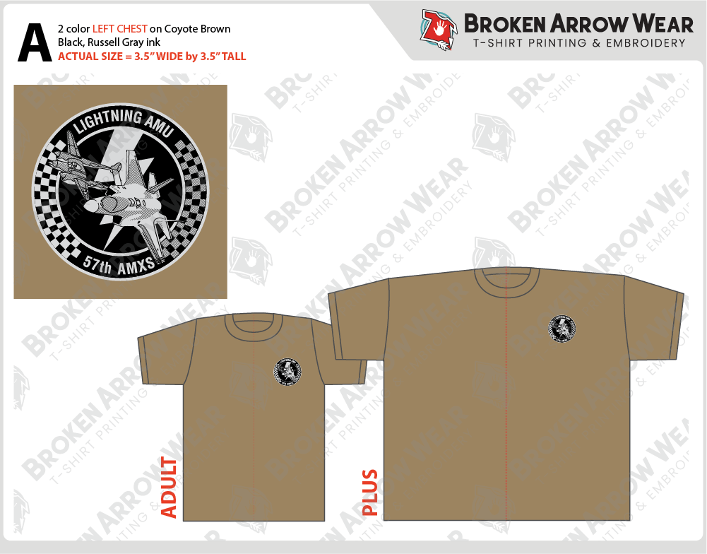 Lightning AMU/57 AMXS | ScreenPrint | screen printing